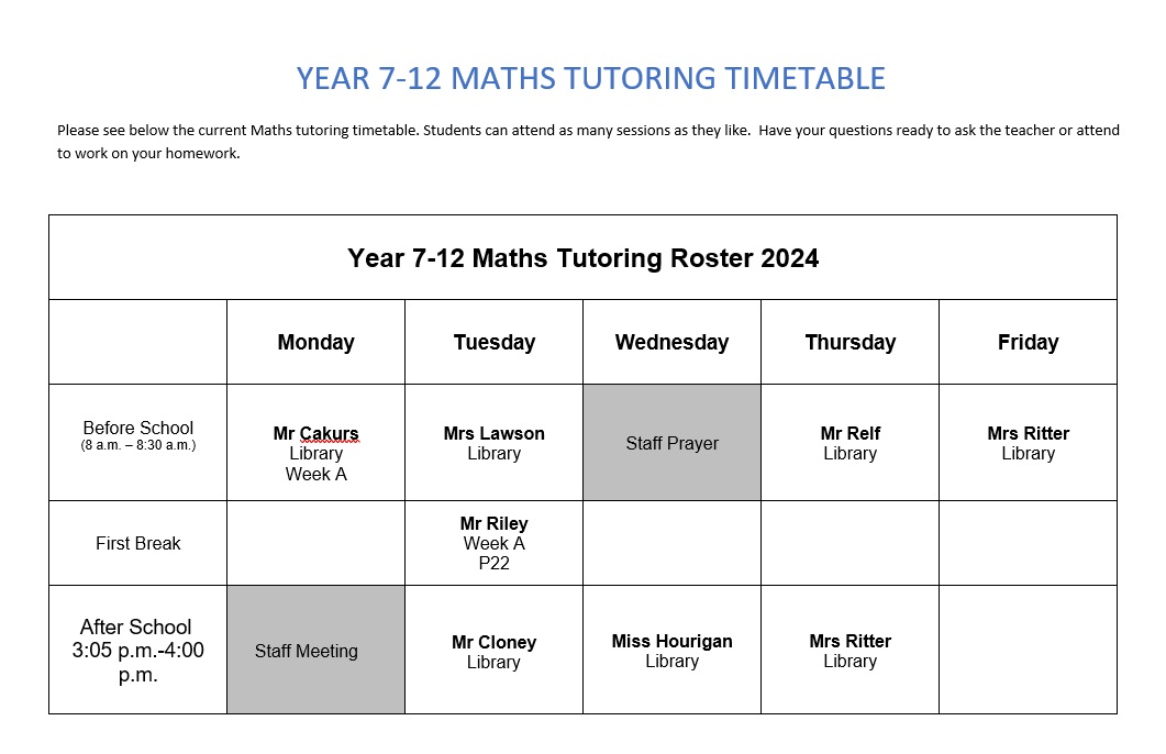 Newsletter - Term 1, Week 4, 2024